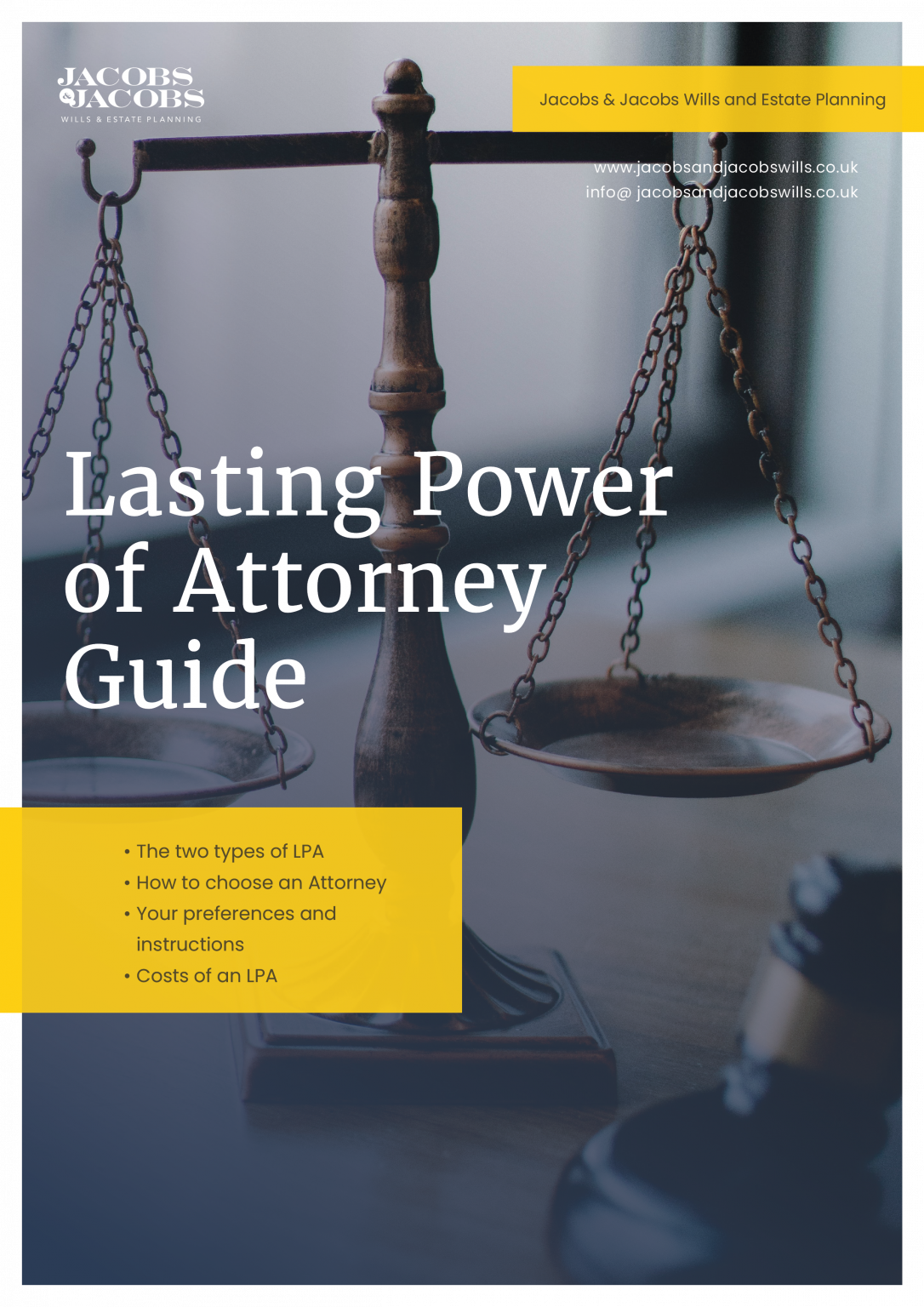 Lasting Power of Attorney - Wills and Estate Planning