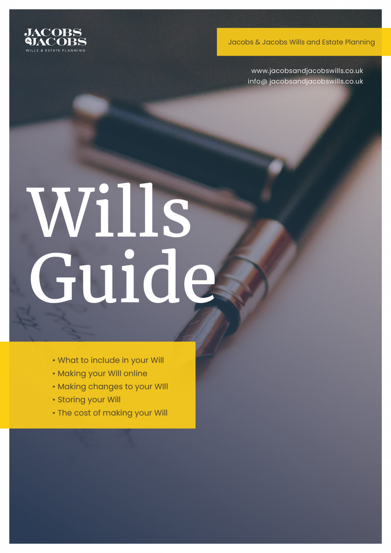 Will Writing - Wills and Estate Planning